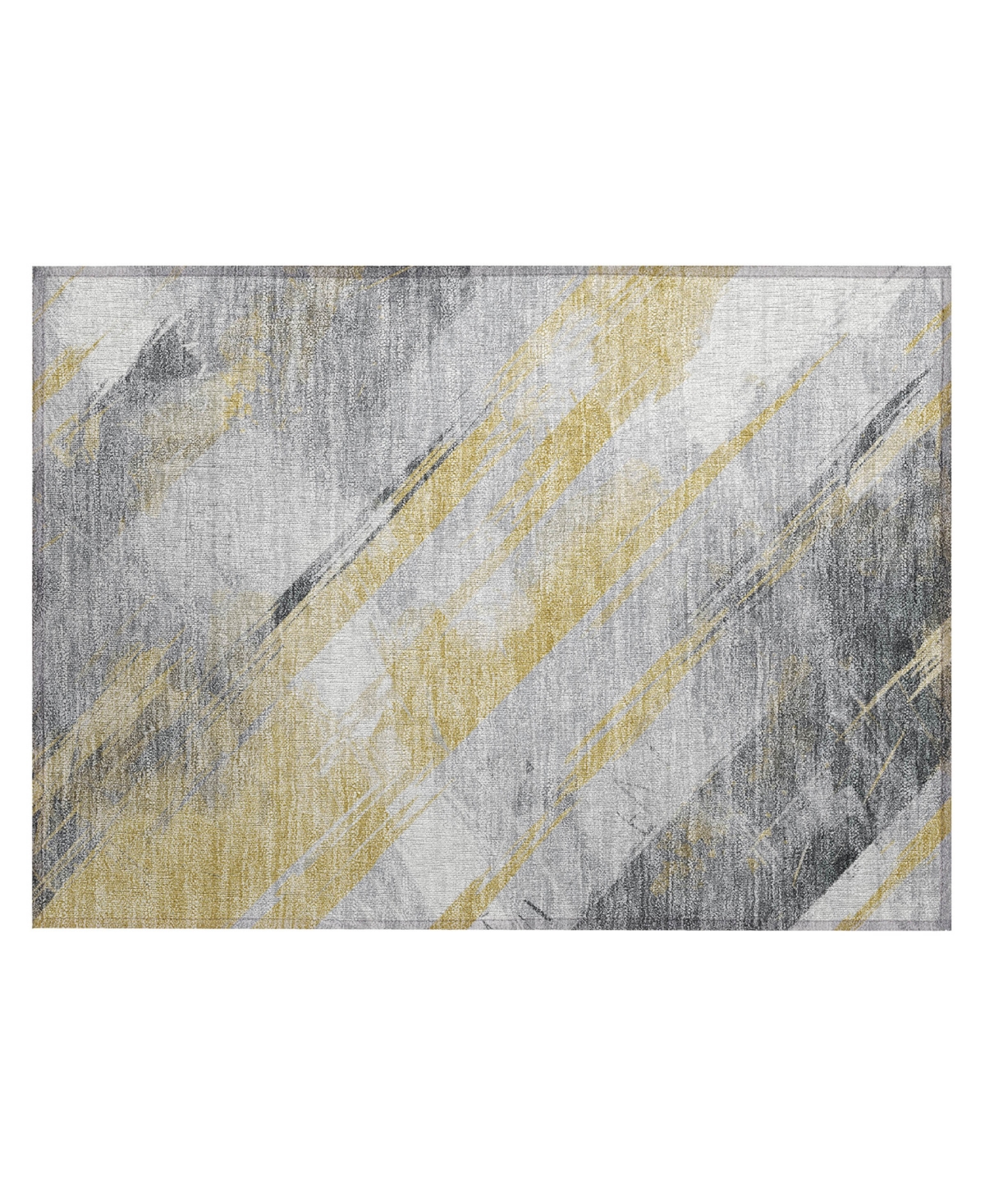 Click here for Addison Chantille ACN1536 18x26 Area Rug - Gold prices