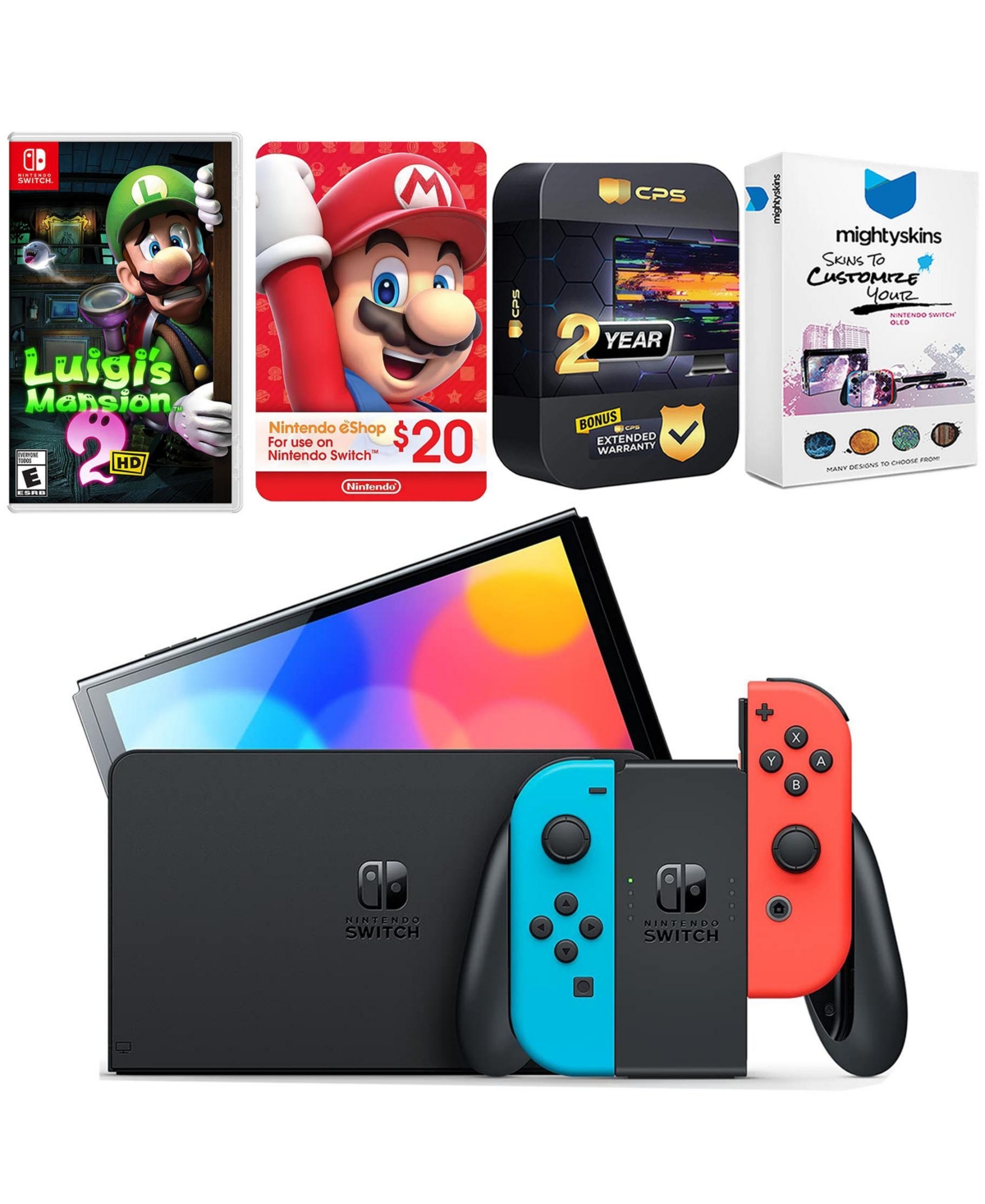 Click here for Nintendo Switch Neon Red & Blue Oled Console with... prices