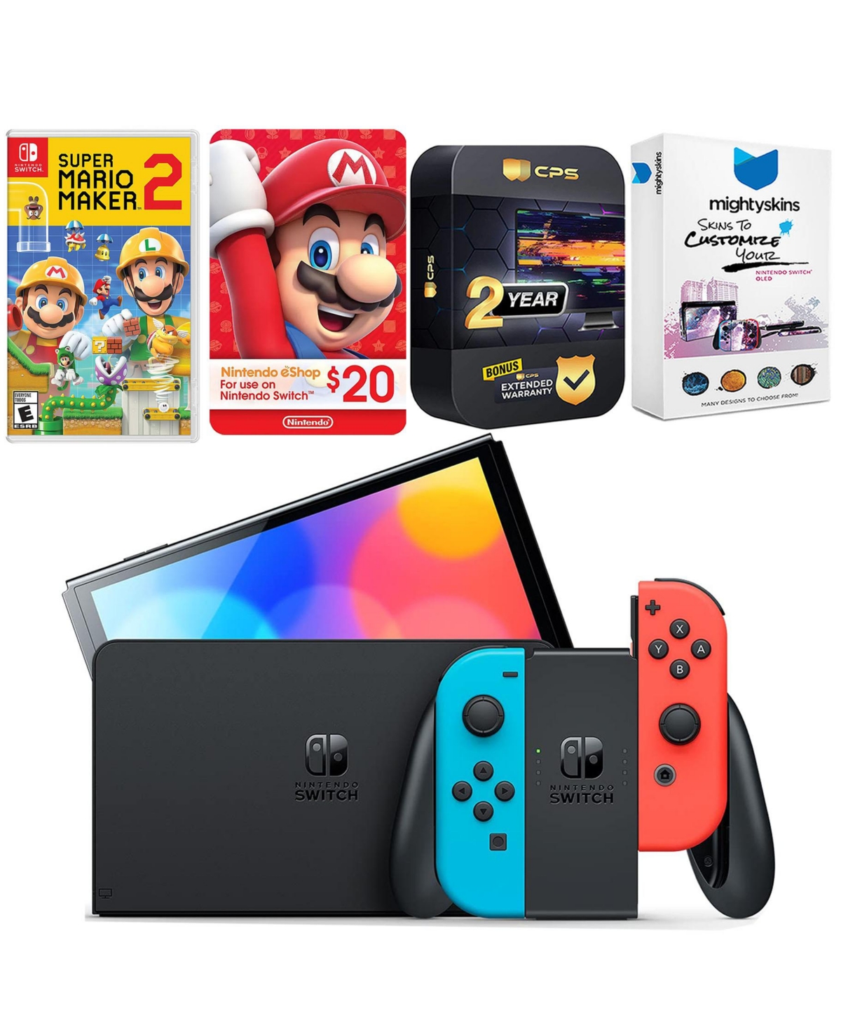 Click here for Nintendo Switch Neon Red & Blue Oled Console with... prices