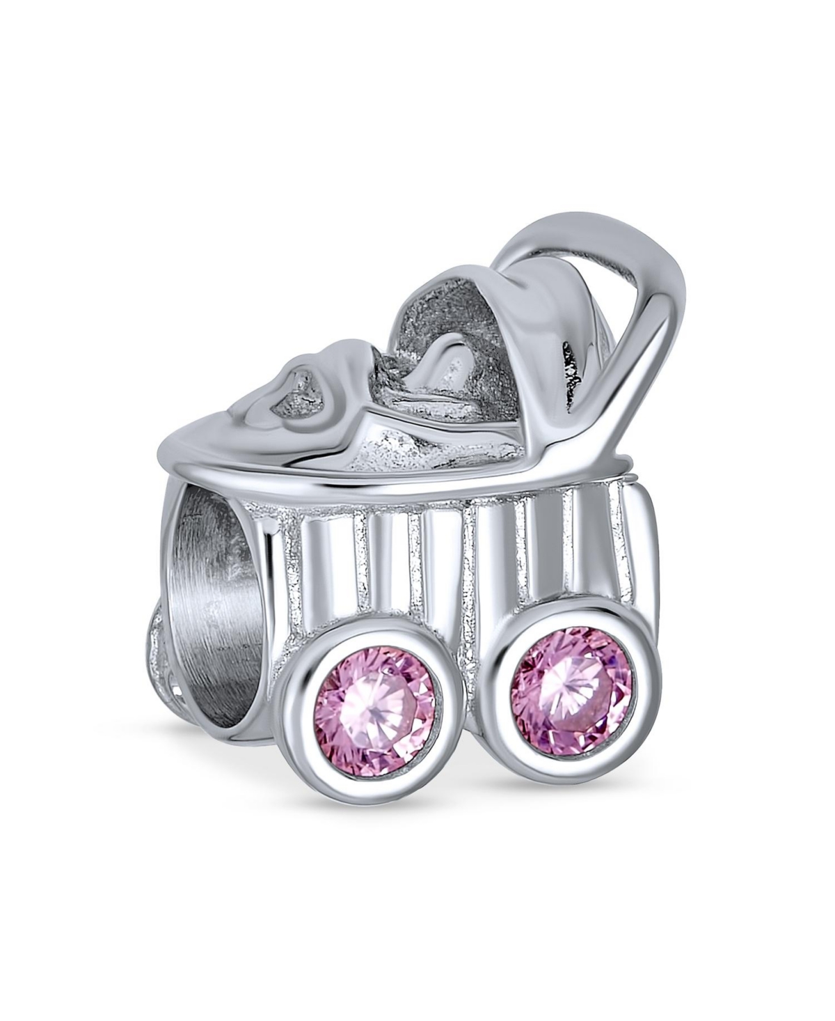 Click here for Bling Jewelry Pink Mother To Be Baby Carriage Stro... prices