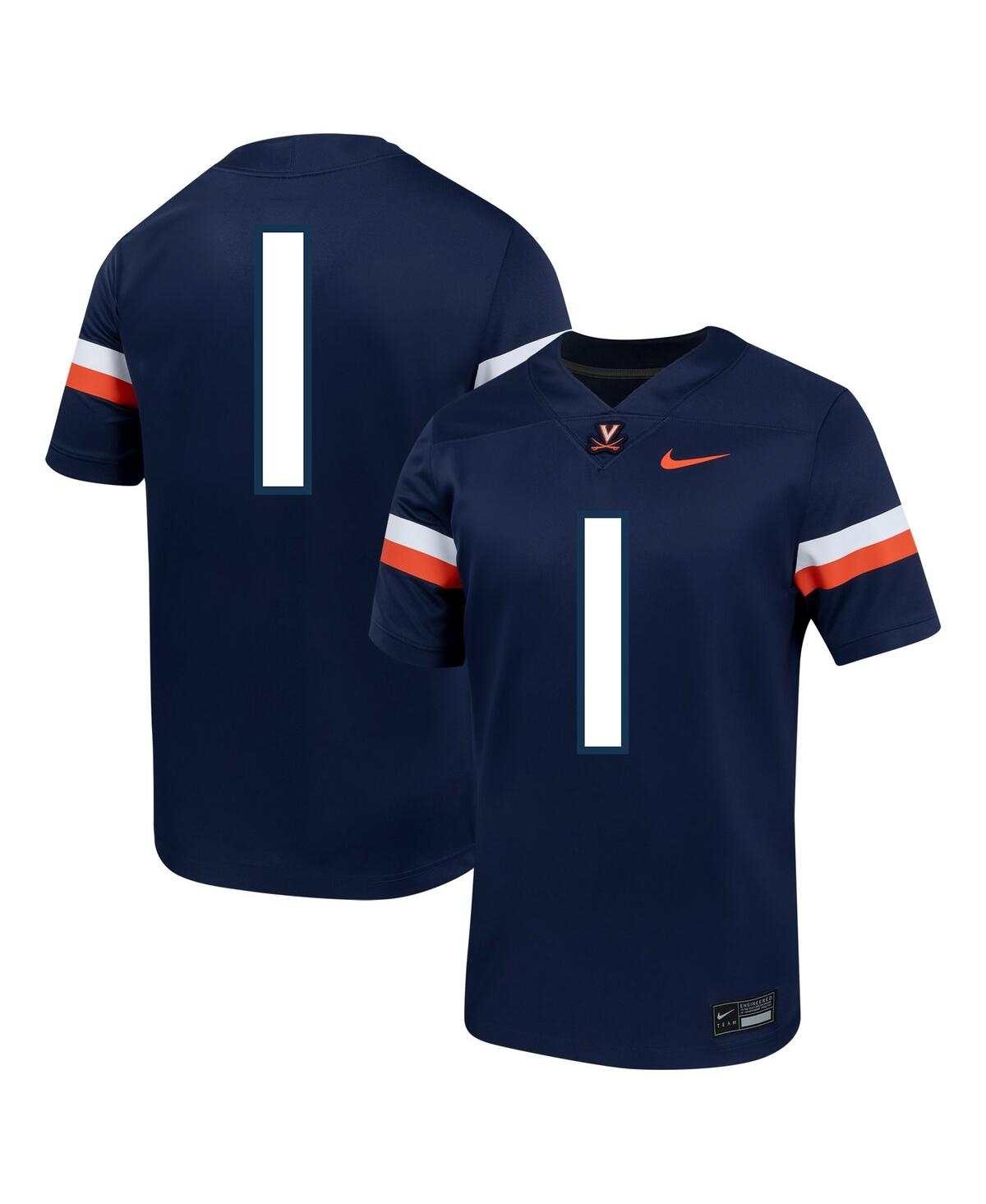Click here for Nike Mens 1 Navy Virginia Cavaliers Untouchable Fo... prices