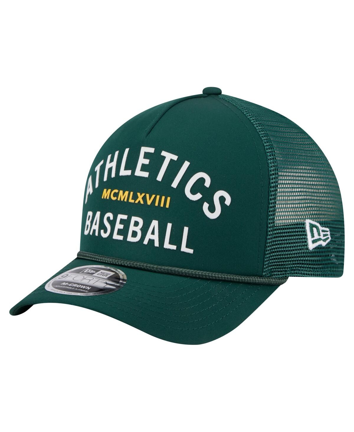 Click here for New Era Mens Green Athletics Minimalist 9FORTY A-F... prices