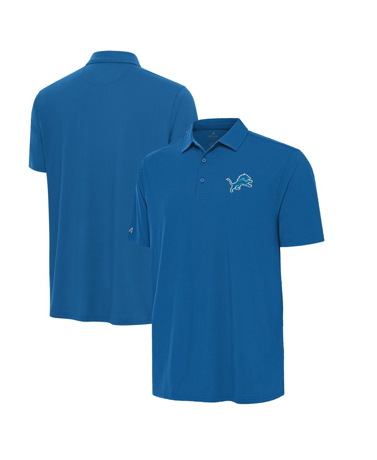 Click here for Antigua Mens Blue Detroit Lions Era Polo Shirt - B... prices
