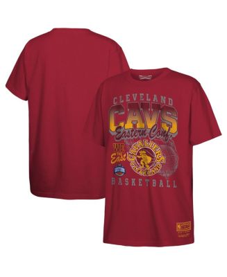 Mitchell & Ness Big Boys and Girls Wine Cleveland Cavaliers 2025 NBA ...