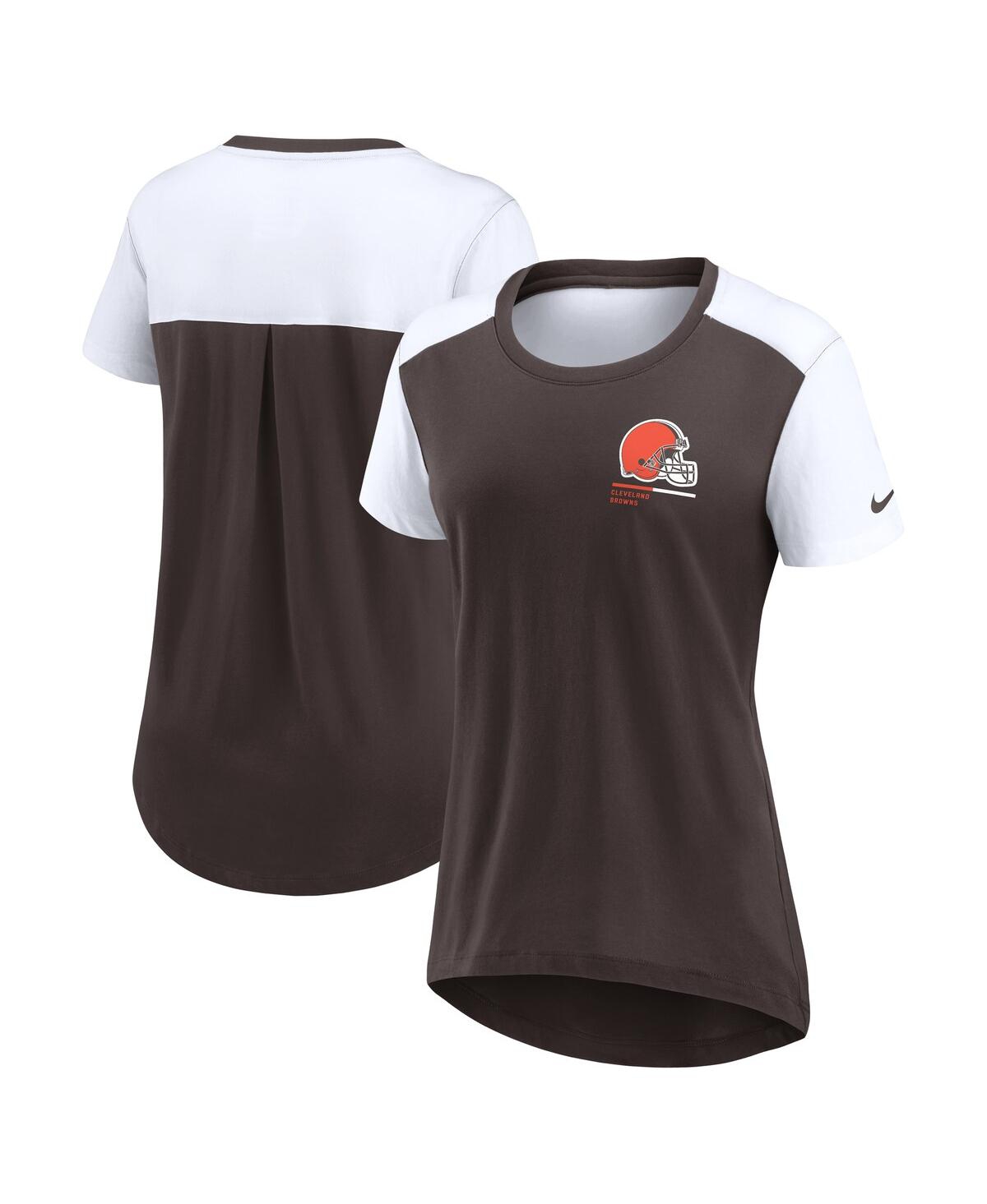 Click here for Nike WomensÂ Brown Cleveland Browns Performance Fa... prices