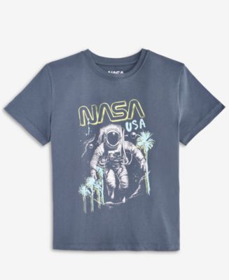 Grayson Threads Kids, The Label Big Boys NASA Graphic Short-Sleeve T ...