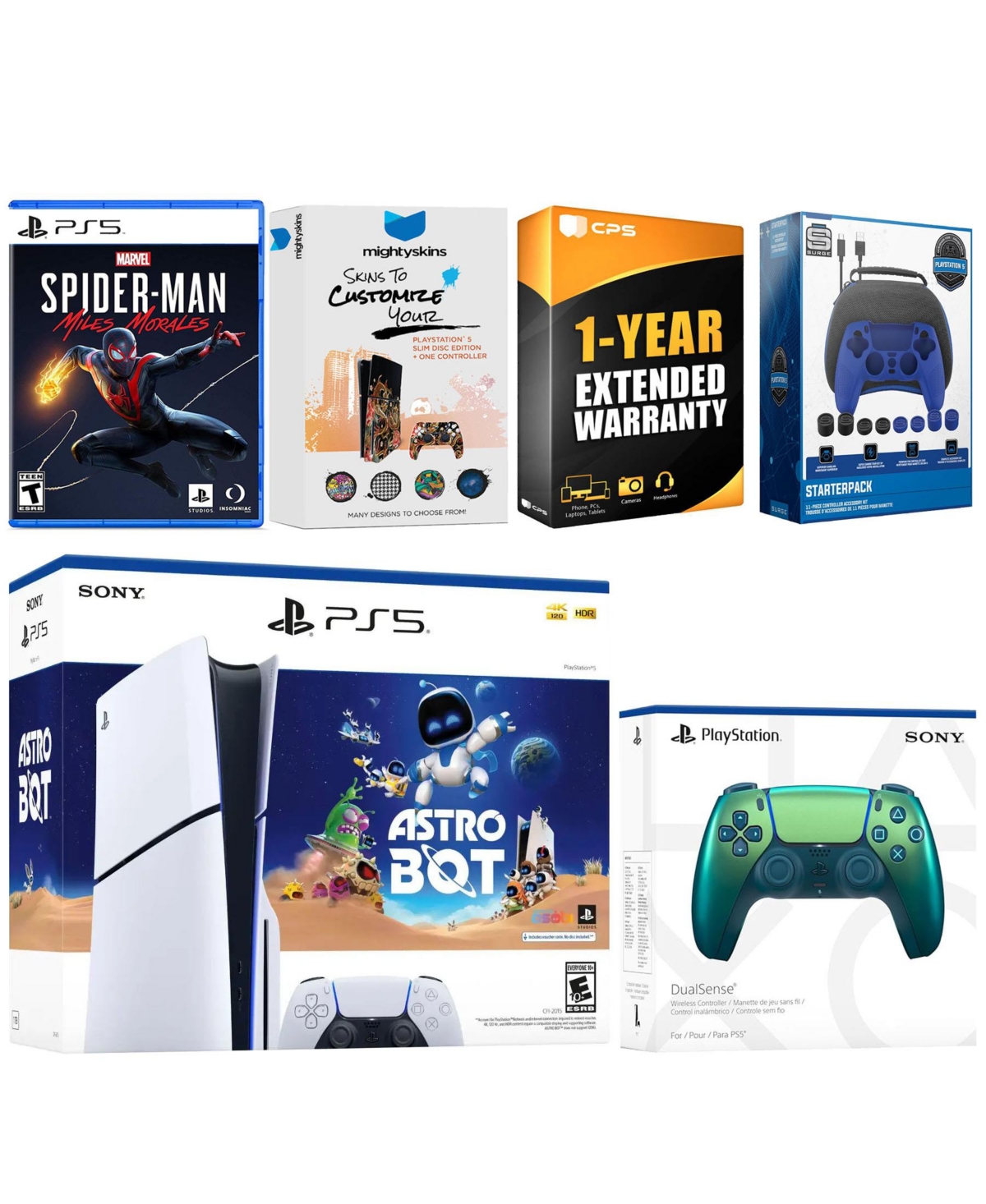 Click here for Sony PlayStation 5 Slim Disc Astro Bot  Spider-Man... prices