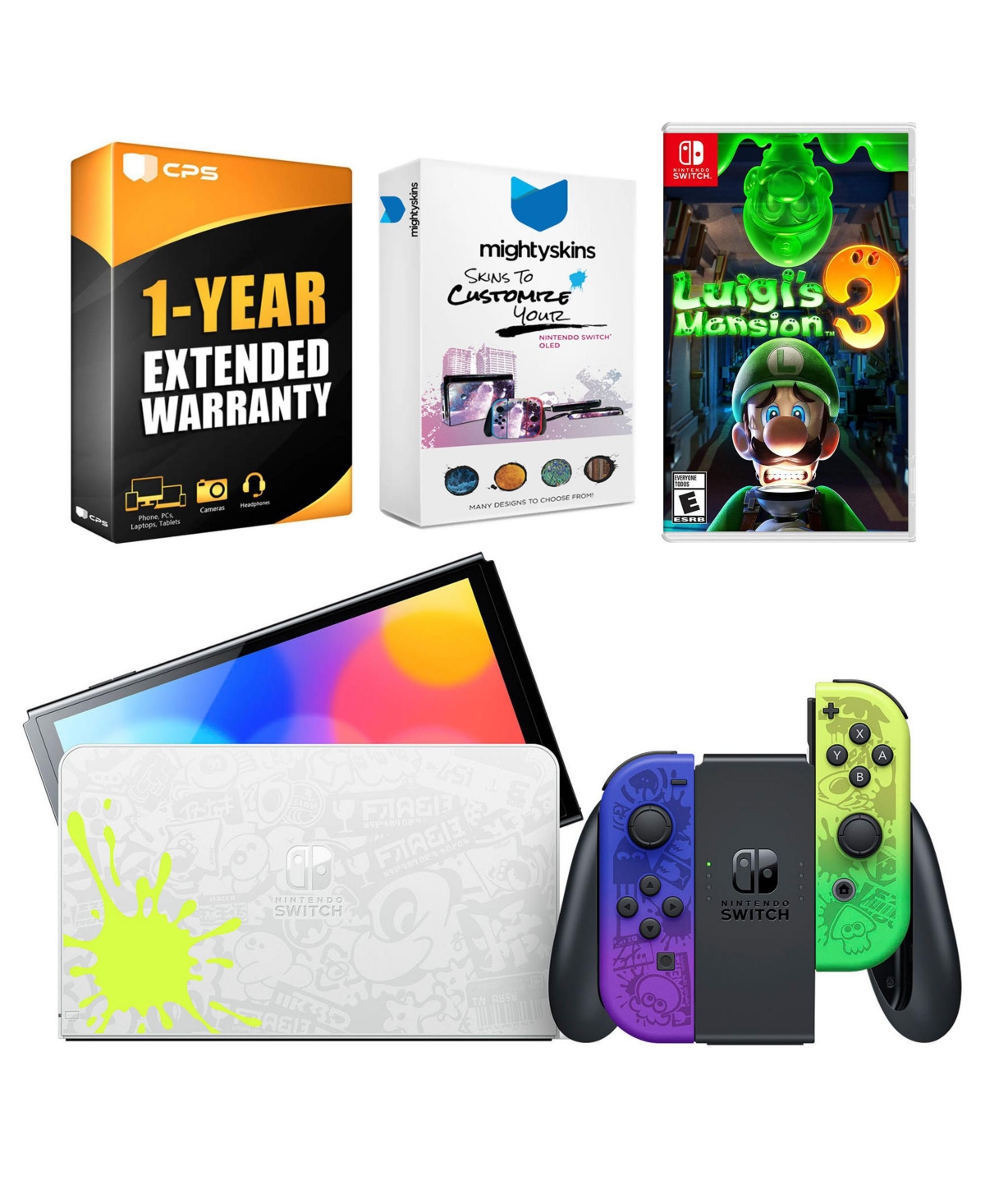 Click here for Nintendo Switch Oled Console Splatoon 3 Special Ed... prices