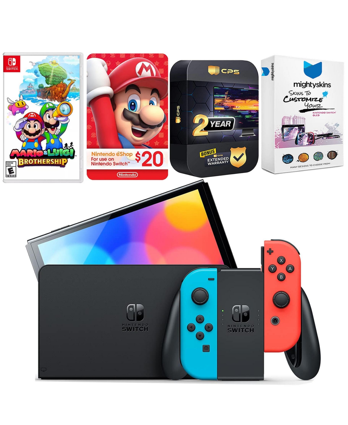 Click here for Nintendo Switch Neon Red & Blue Oled Console with... prices
