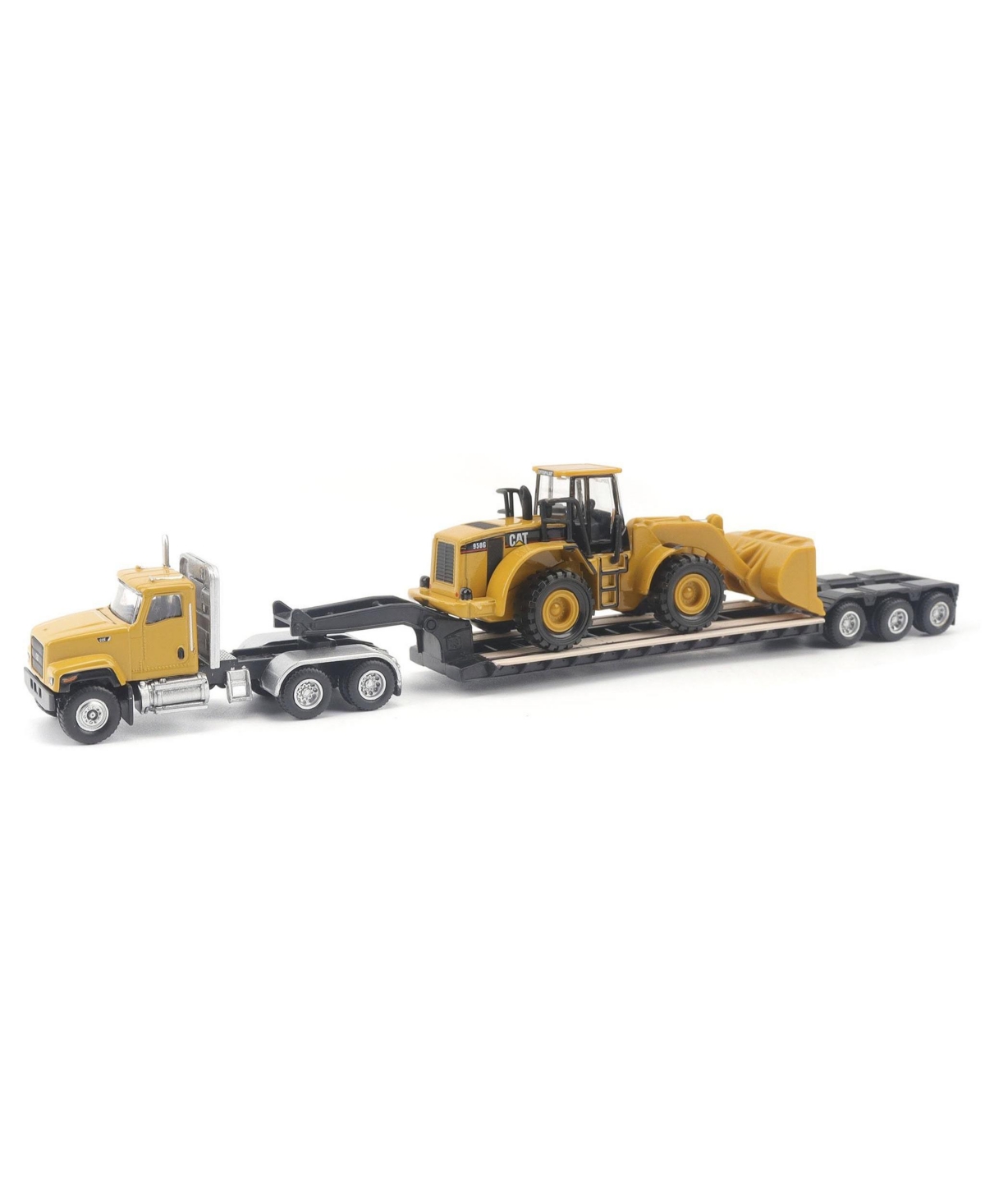 Click here for 1/87 Caterpillar CT681 Day Cab with Lowboy & 950G... prices