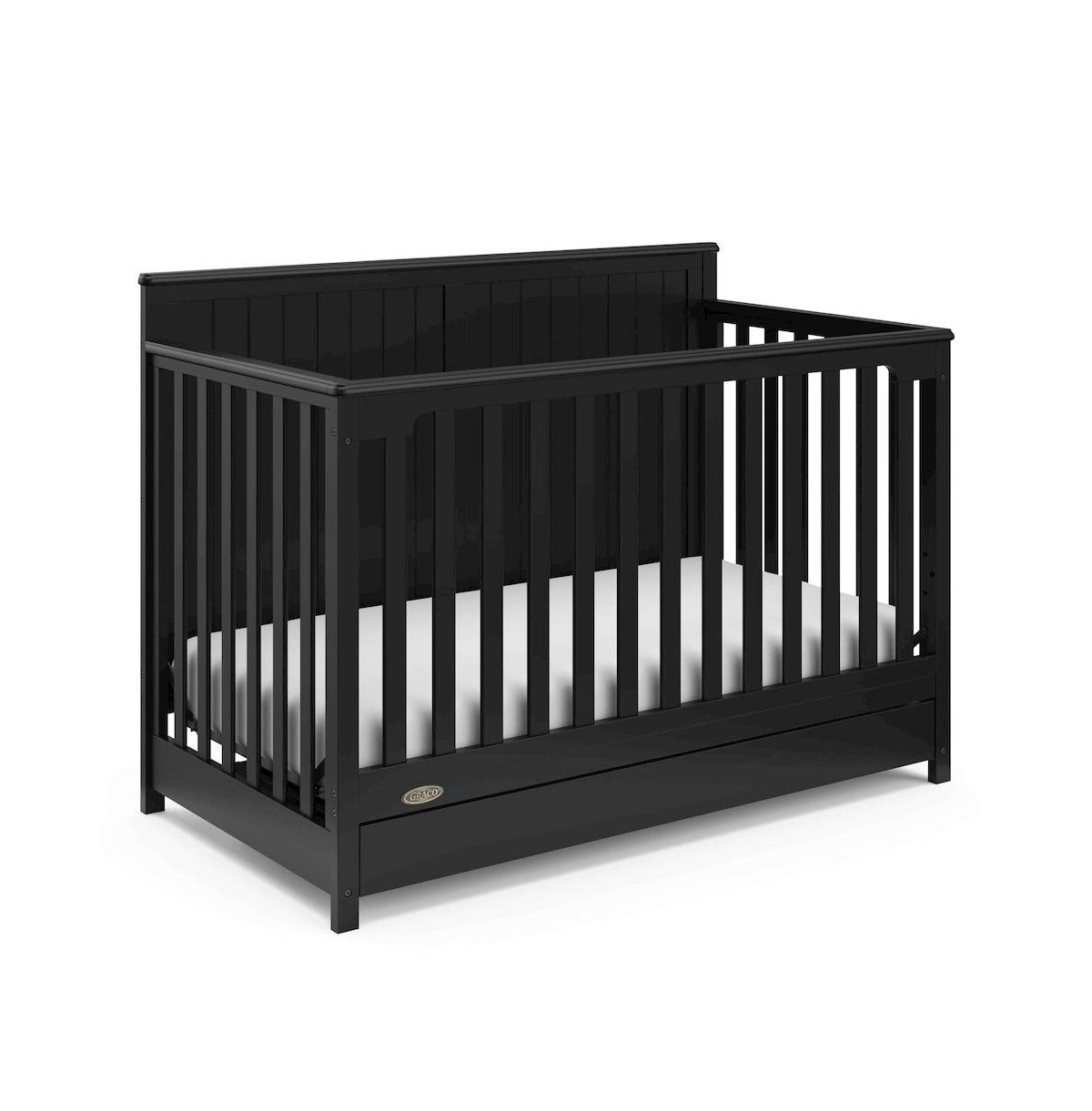 Click here for Graco Hadley 5-in-1 Convertible Crib with Drawer (... prices