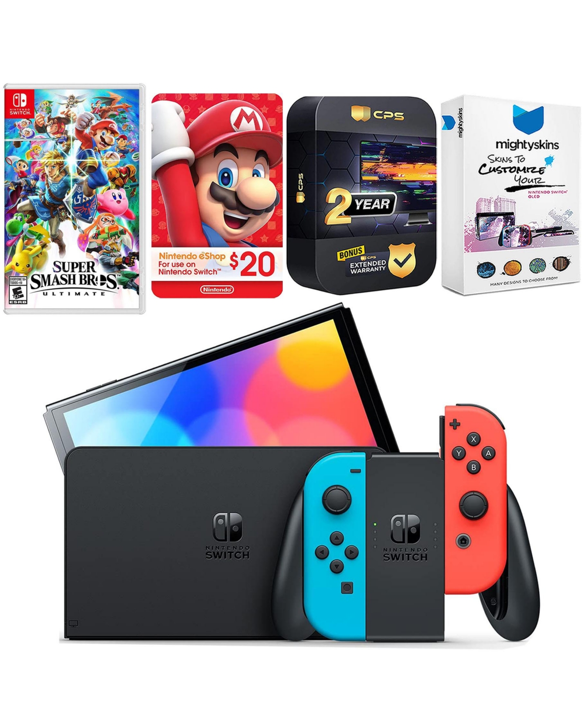 Click here for Nintendo Switch Neon Red & Blue Oled Console with... prices