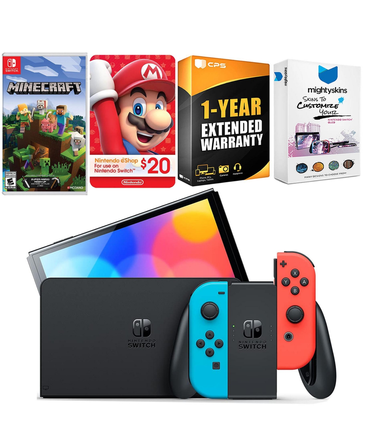 Click here for Nintendo Switch Neon Red & Blue Oled Console with... prices
