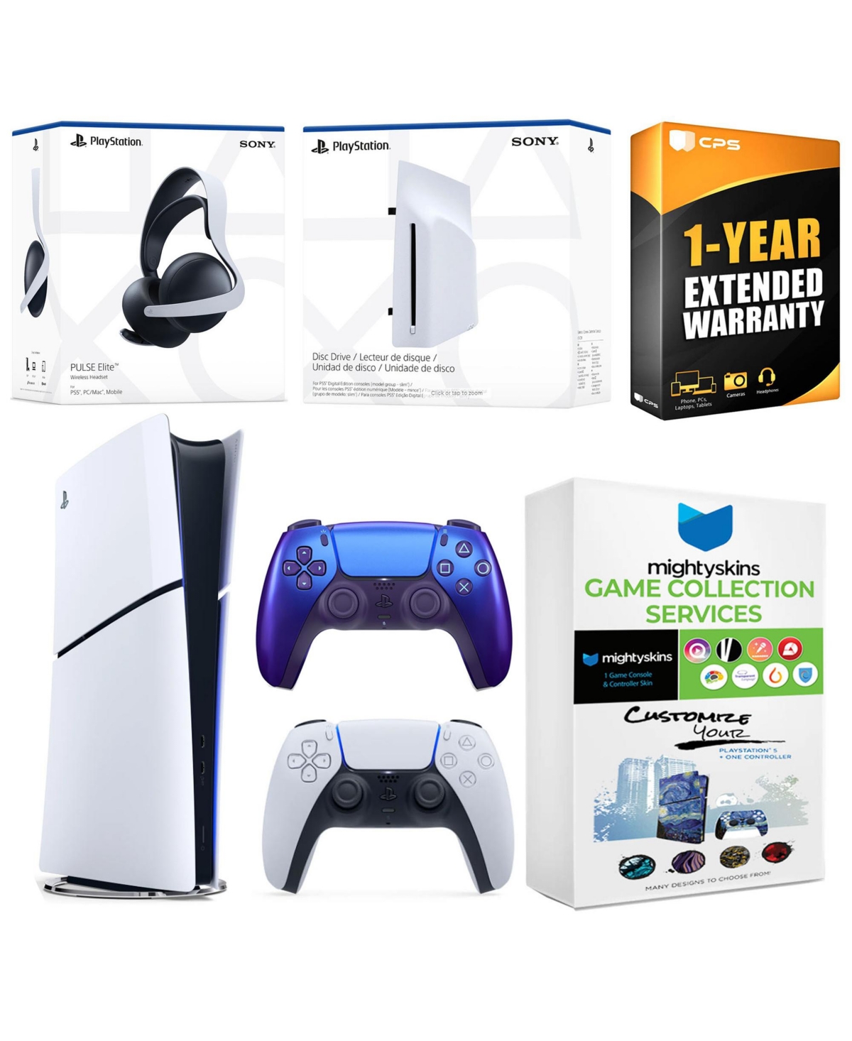 Click here for Sony PlayStation 5 Slim Digital Bundle with Disc D... prices