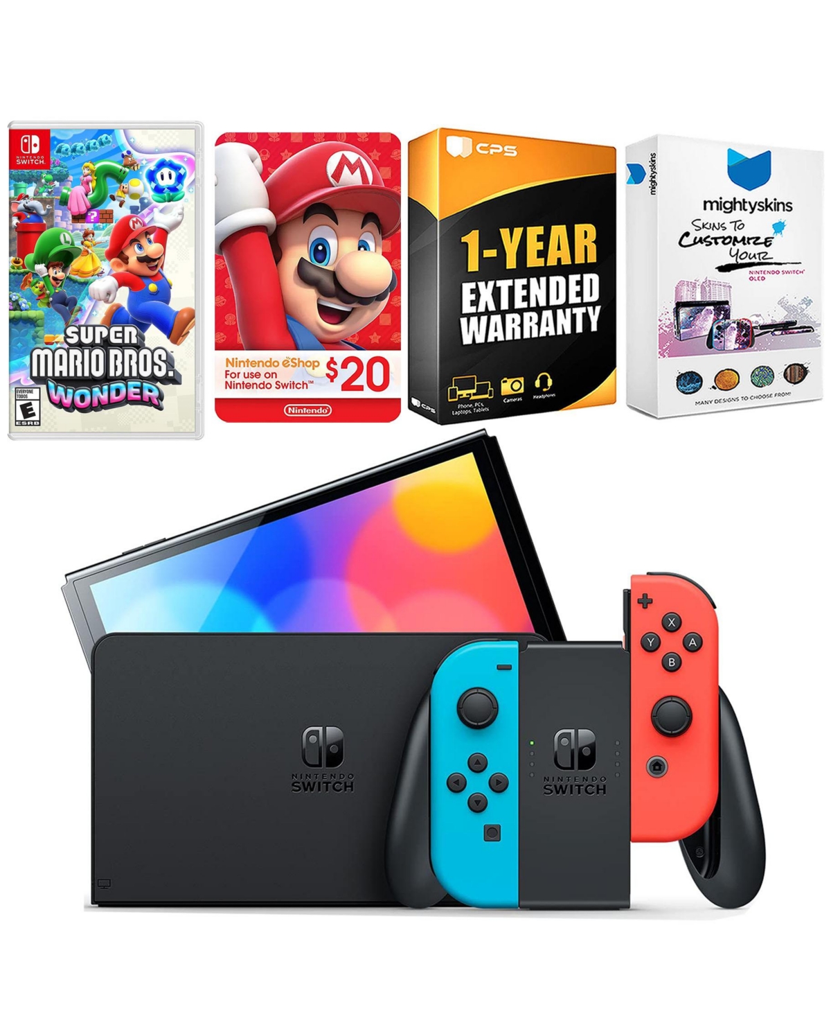 Click here for Nintendo Switch Neon Red & Blue Oled Console with... prices