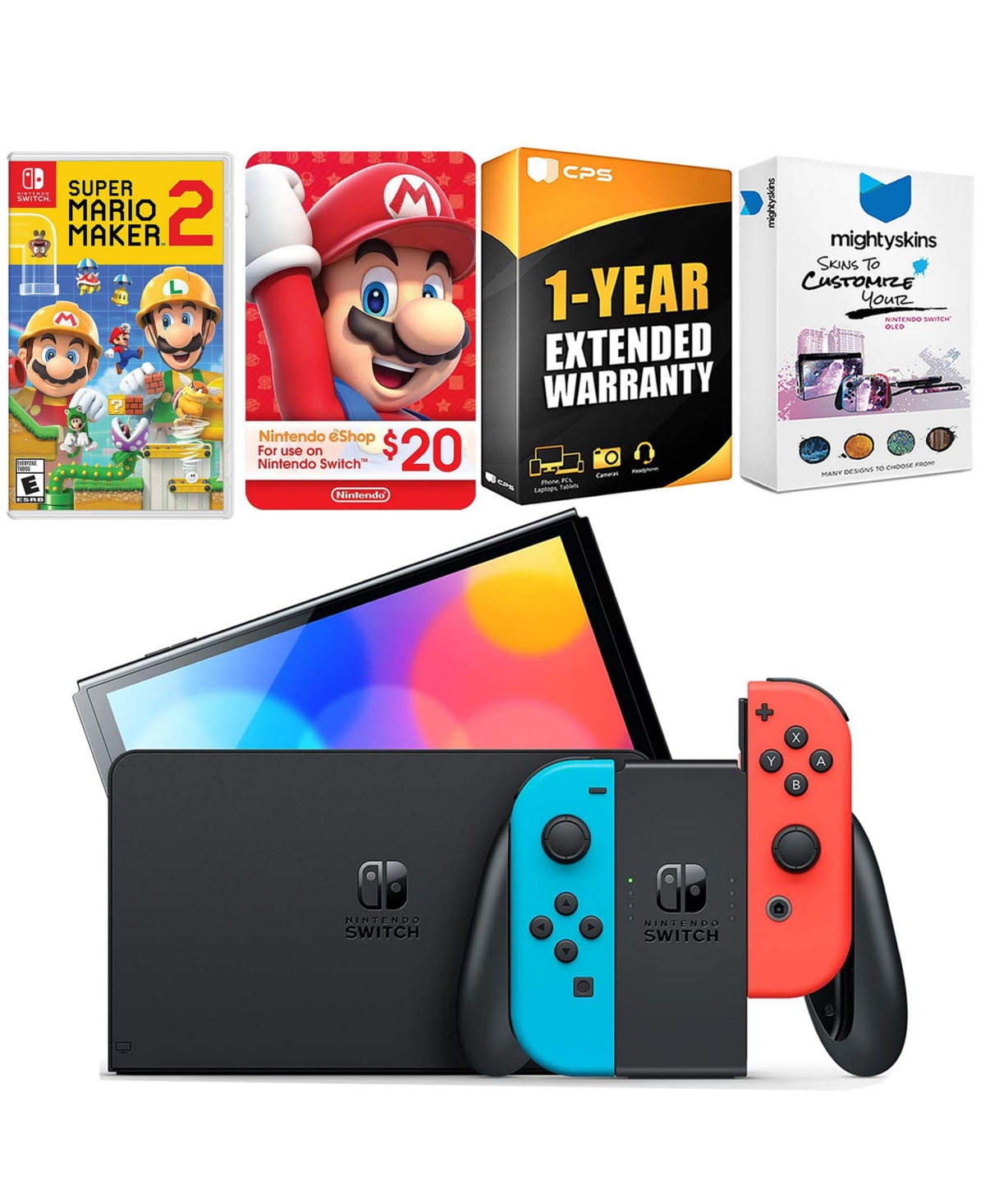 Click here for Nintendo Switch Neon Red & Blue Oled Console with... prices