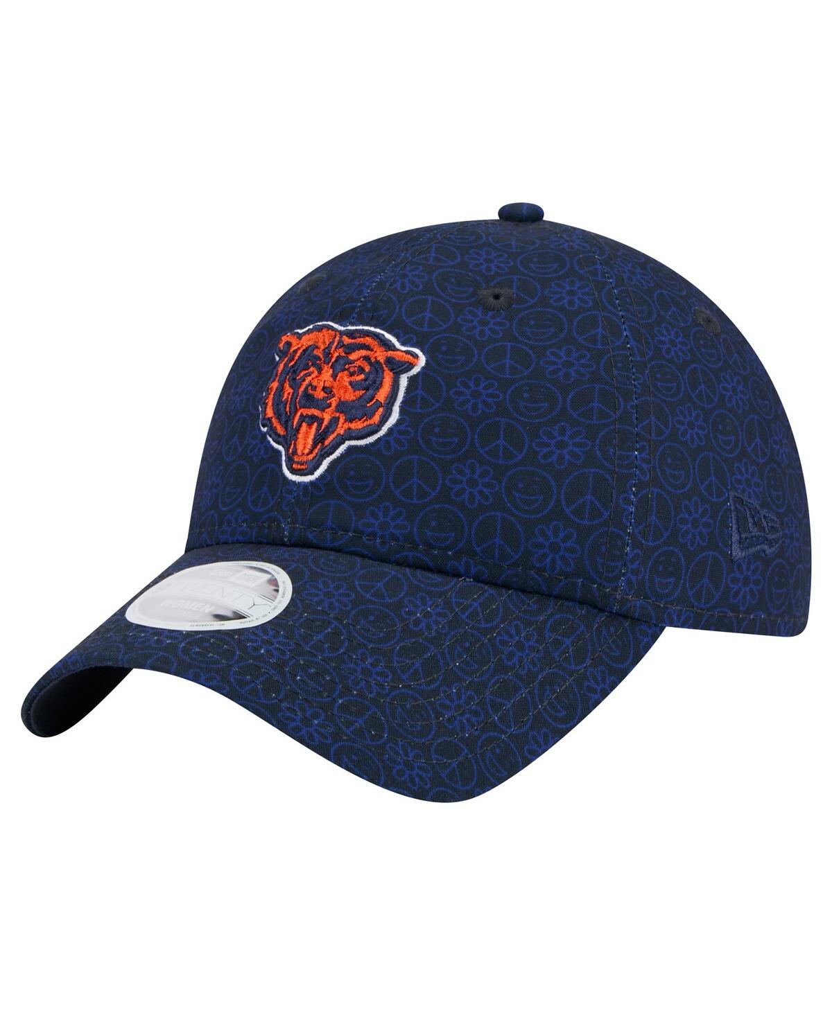 Click here for New Era Womens Navy Chicago Bears Smiley 9TWENTY A... prices