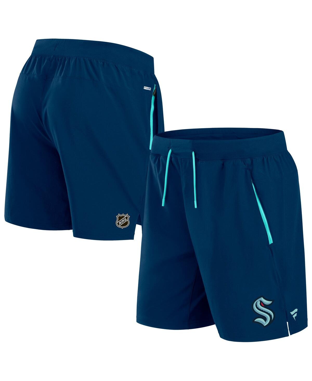 Click here for Fanatics Mens Deep Sea Blue Seattle Kraken Authent... prices