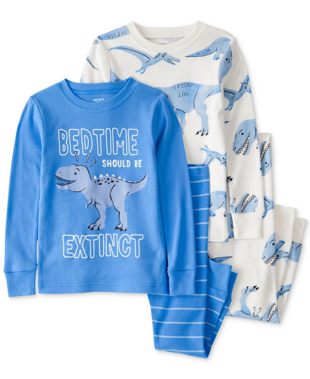 Click here for Carters Toddler Boys 4-Pc. Dinosaur Pajamas Set -... prices