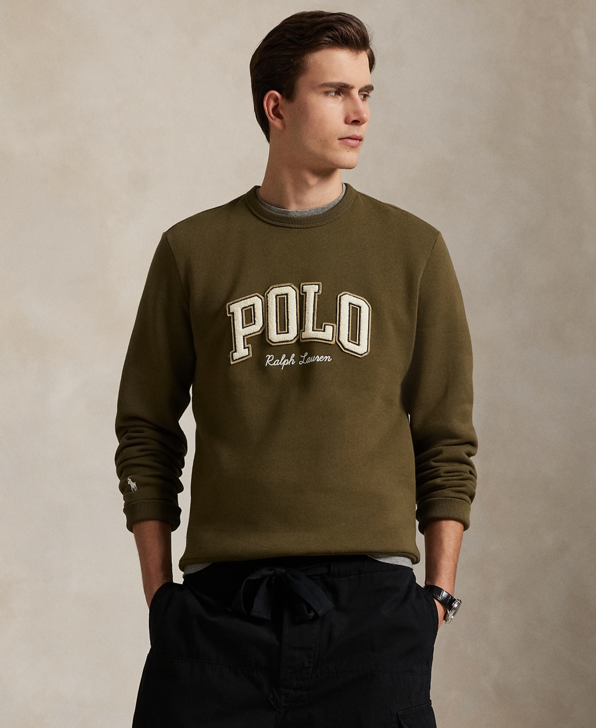 Click here for Polo Ralph Lauren Mens Logo Fleece Sweatshirt - Ca... prices
