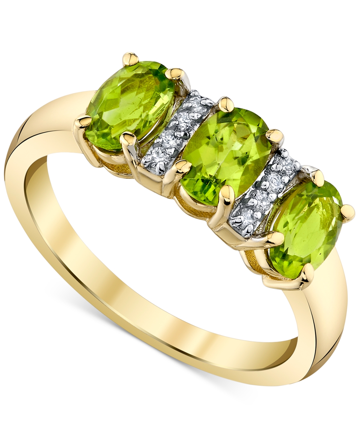 Click here for Macys Peridot (1-5/8 ct. t.w.) & Diamond Accent Ri... prices