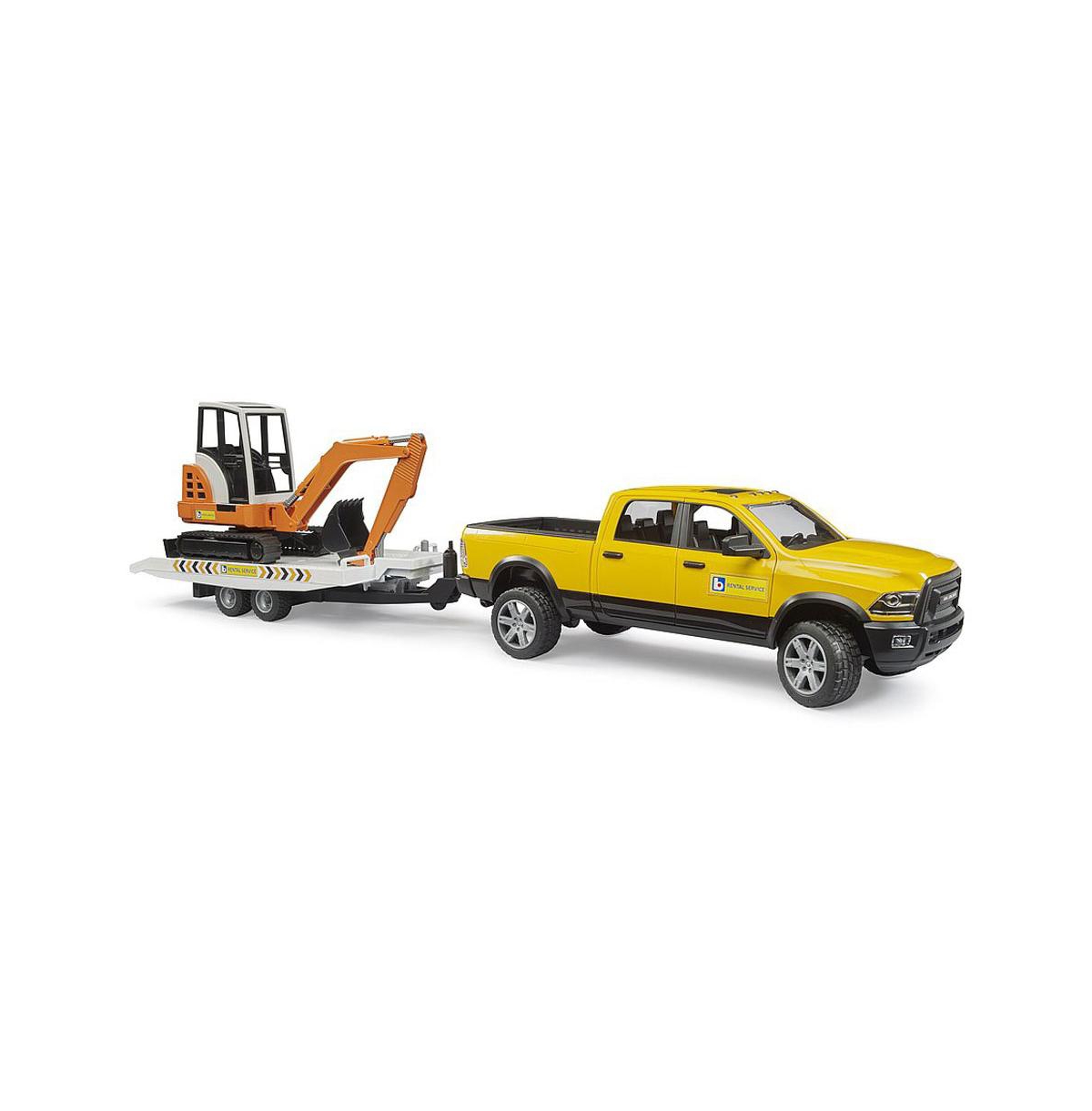 Click here for 1/16 Bruder Ram Rental Service with Mini Excavator... prices