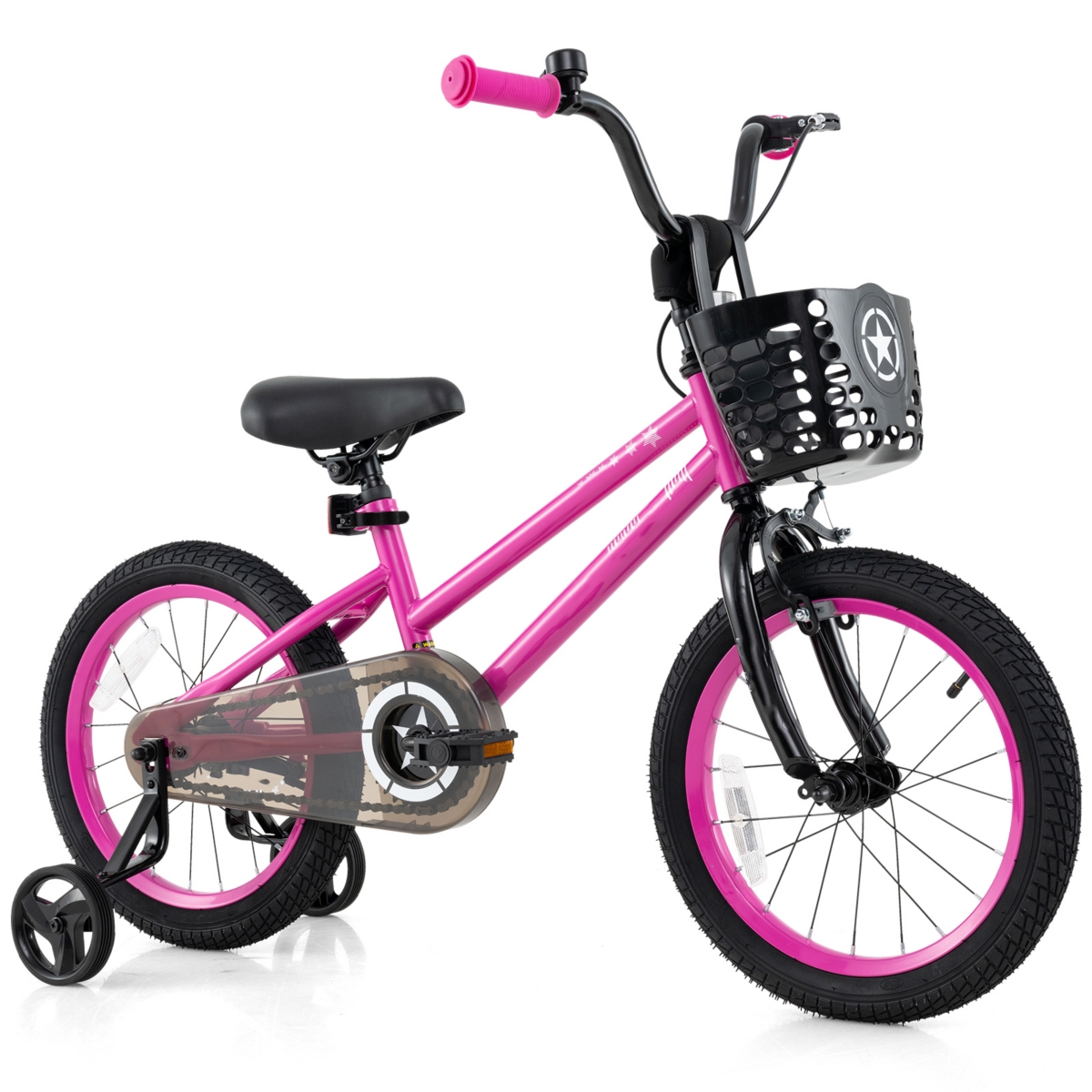Click here for Kids Bike Adjustable Bicycle with Front Basket for... prices
