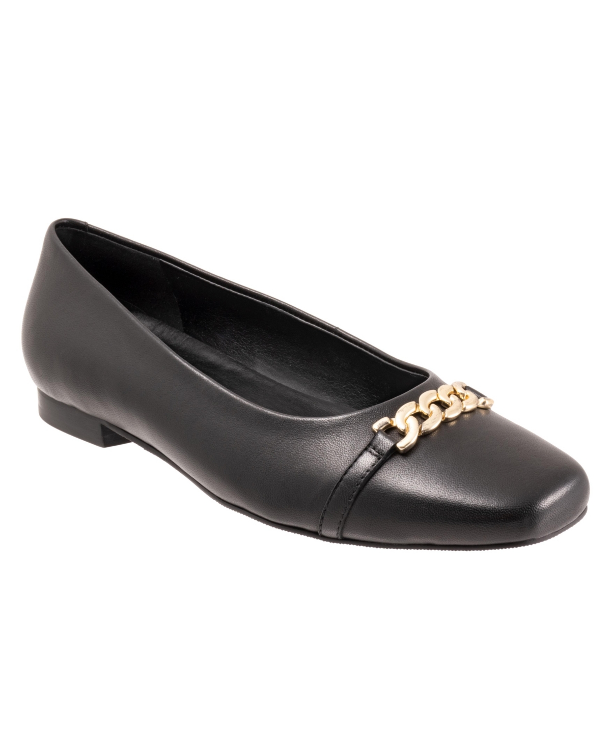 Click here for Trotters Harmony Flat - Black prices