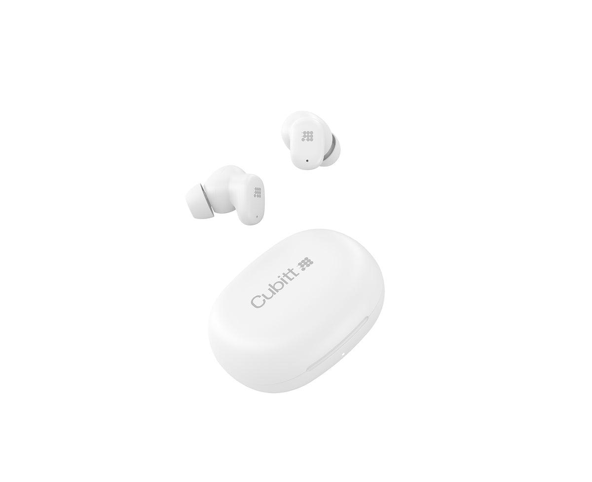 Click here for Cubitt Power Earbuds - Snow white prices