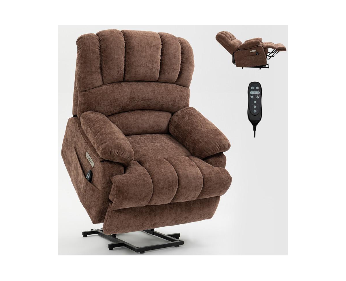 Click here for Casainc 23W Seat High-Back Chenille Power Lift Rec... prices