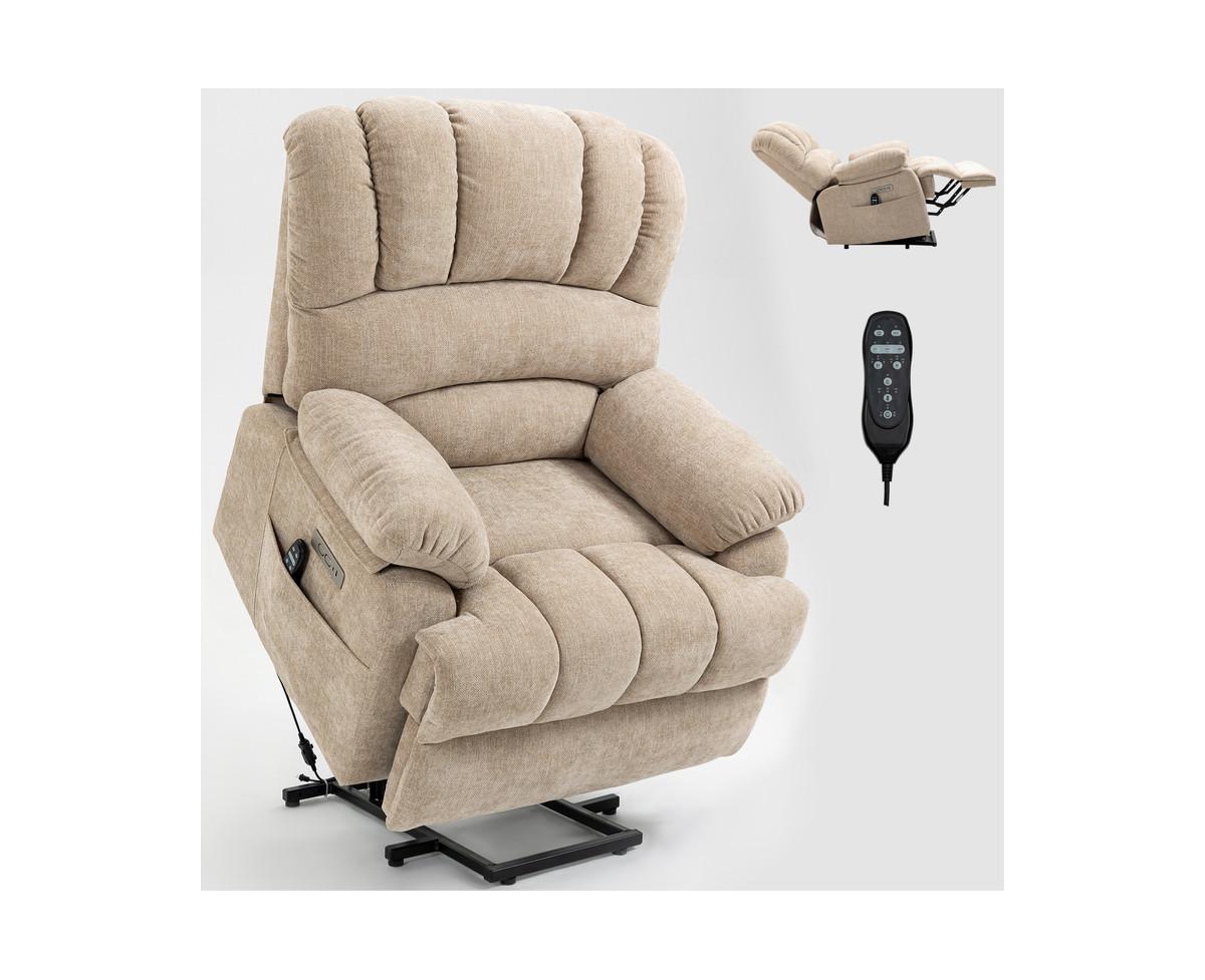 Click here for Casainc 23W Seat High-Back Chenille Power Lift Rec... prices