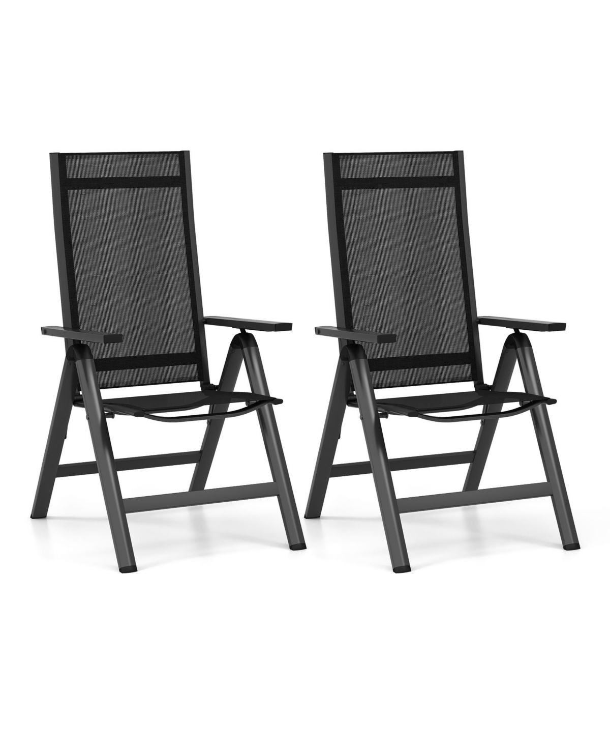 Click here for Outdoor Dining Chair with Soft Padded Seat and 7-P... prices