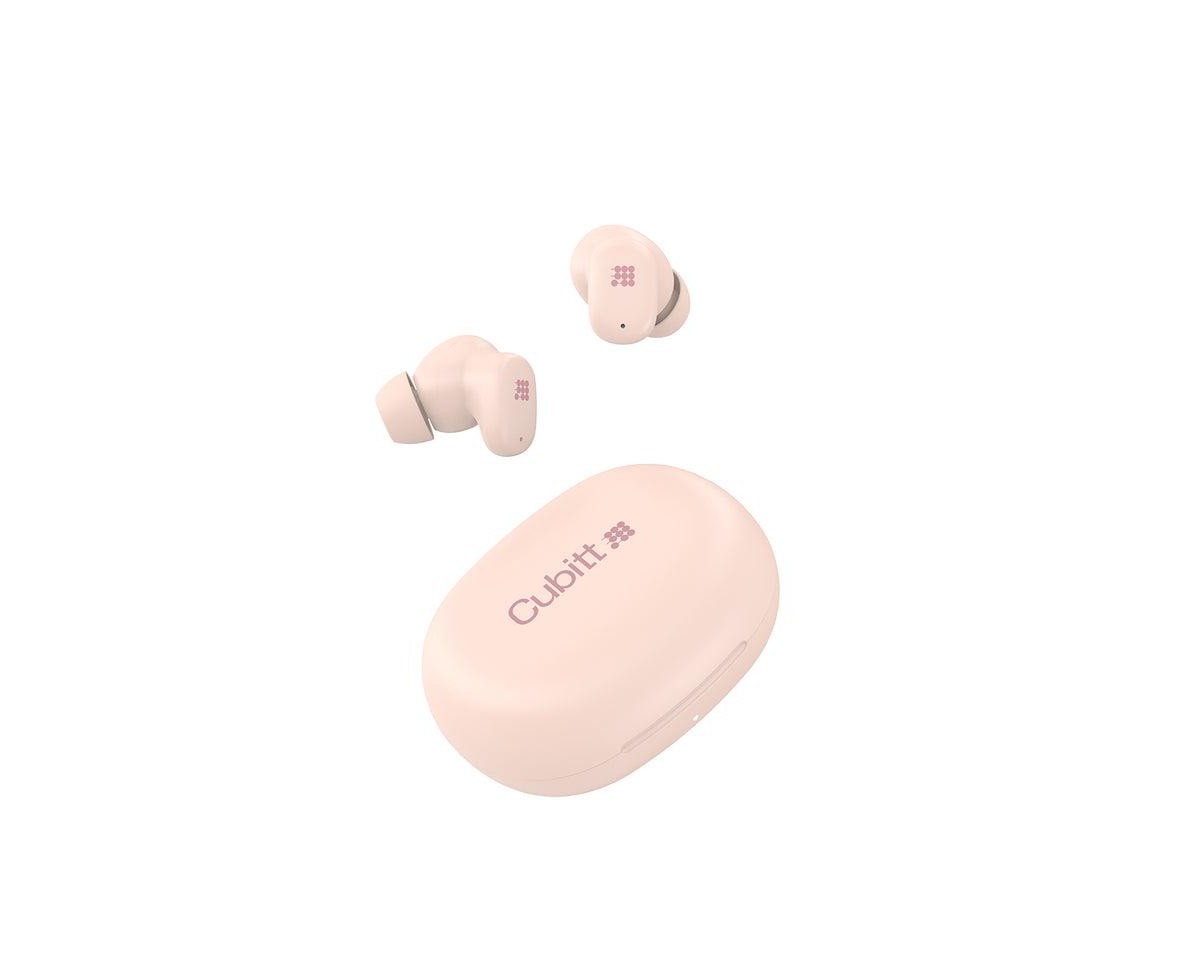 Click here for Cubitt Power Earbuds - Light pink prices