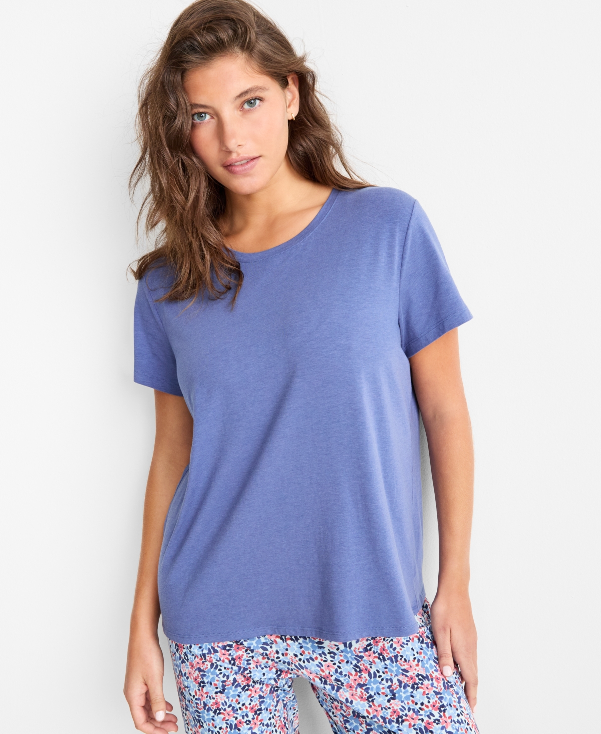 Click here for State of Day Womens Cotton Blend Short-Sleeve Slee... prices