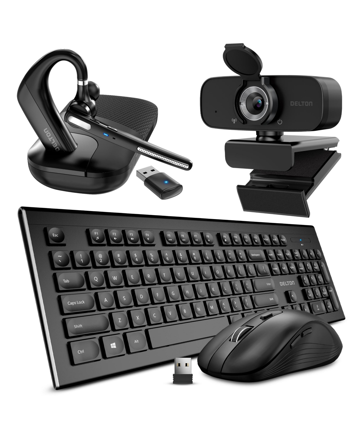 Click here for Delton 90X Bluetooth Headset with Usb Dongle  1080... prices