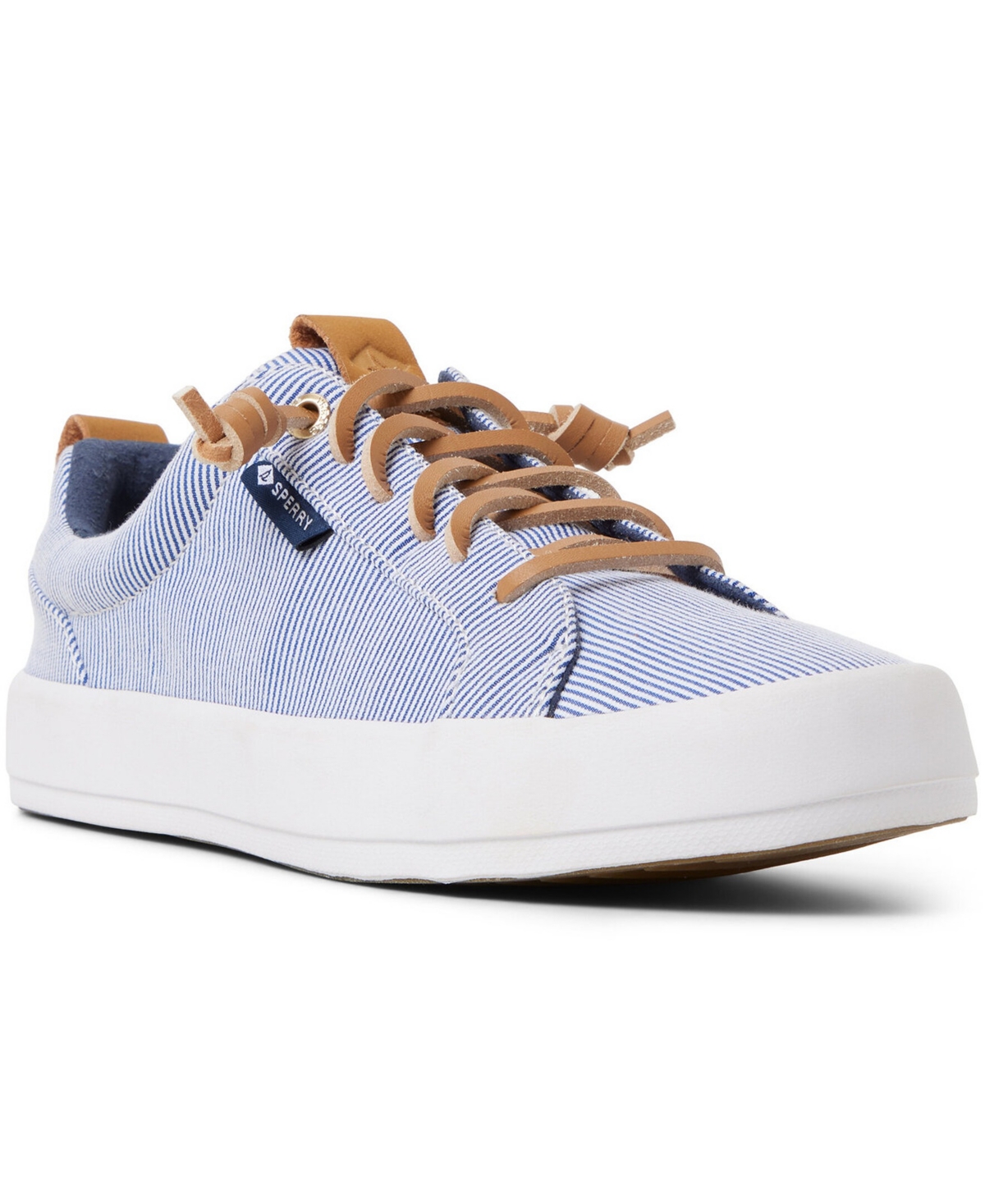 Click here for Sperry Womens Bermuda Beach Twill Lace Up Sneakers... prices