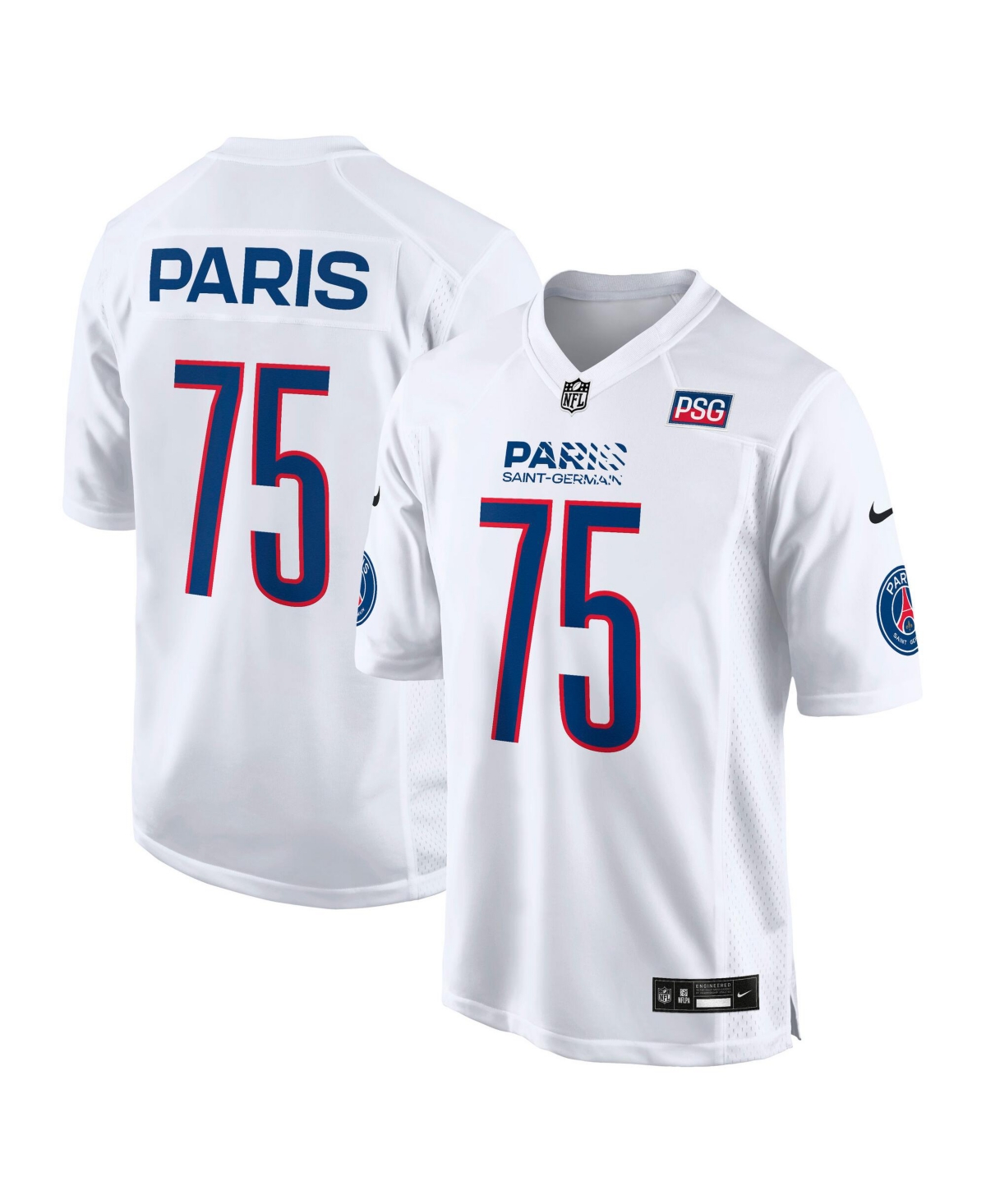 Click here for Nike Mens White Paris Saint-Germain 2025 Club Worl... prices