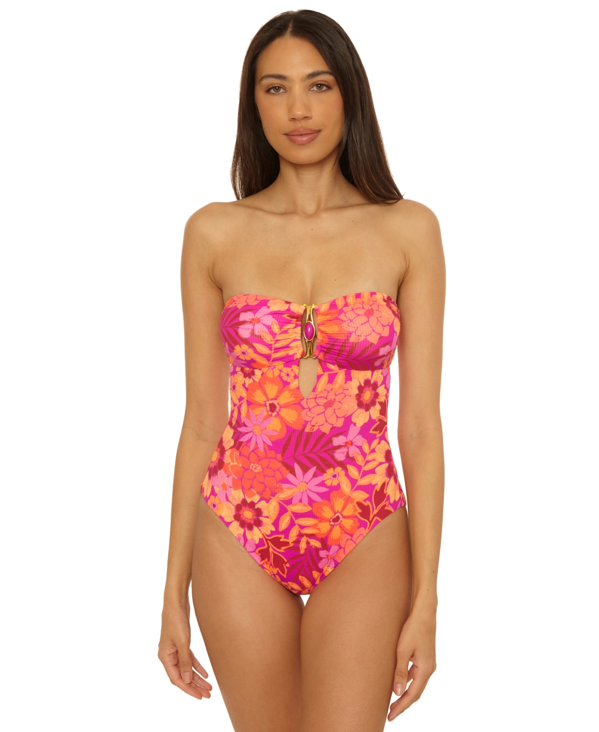 Click here for Becca Womens Copacabana Convertible One-Piece Swim... prices