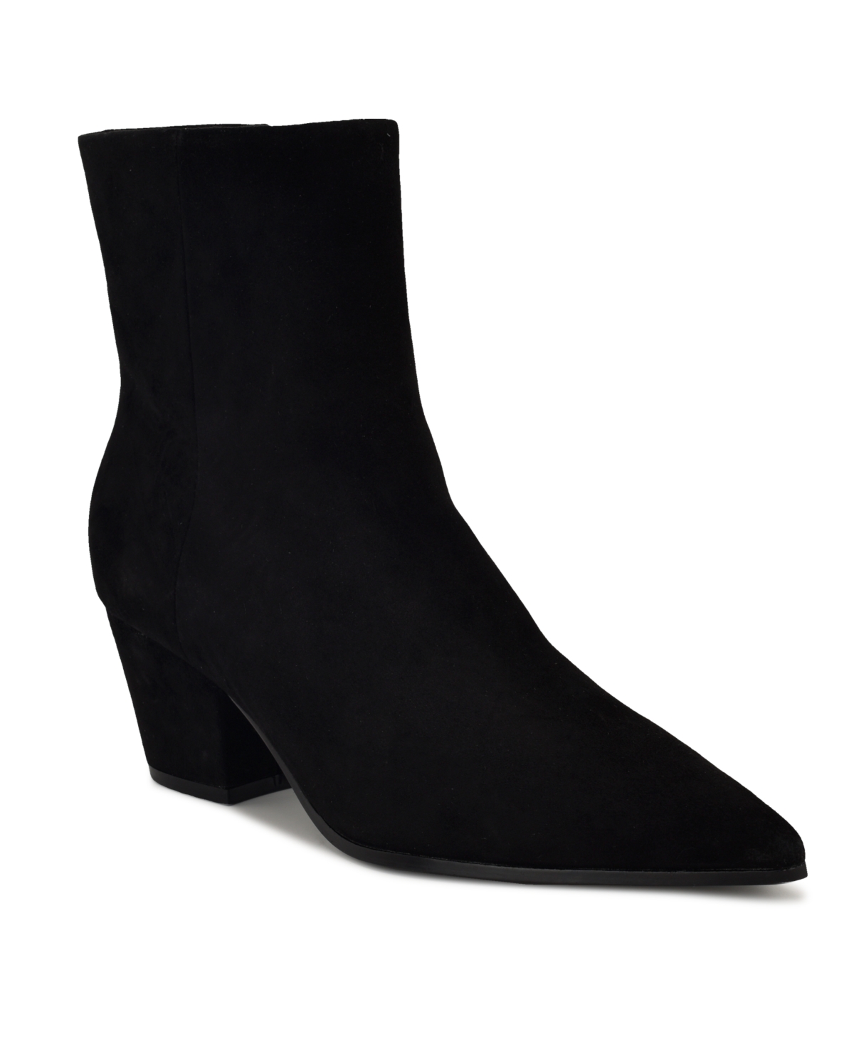 Click here for Nine West Womens Savie Leather Block Heel Booties... prices