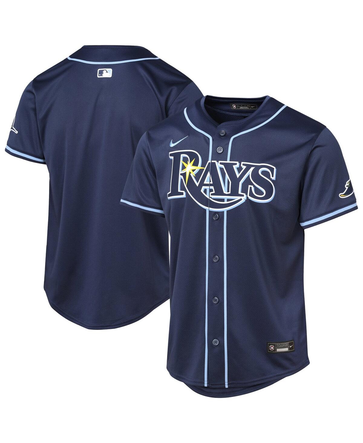 Click here for Nike Big Boys and Girls Navy Tampa Bay Rays Road L... prices