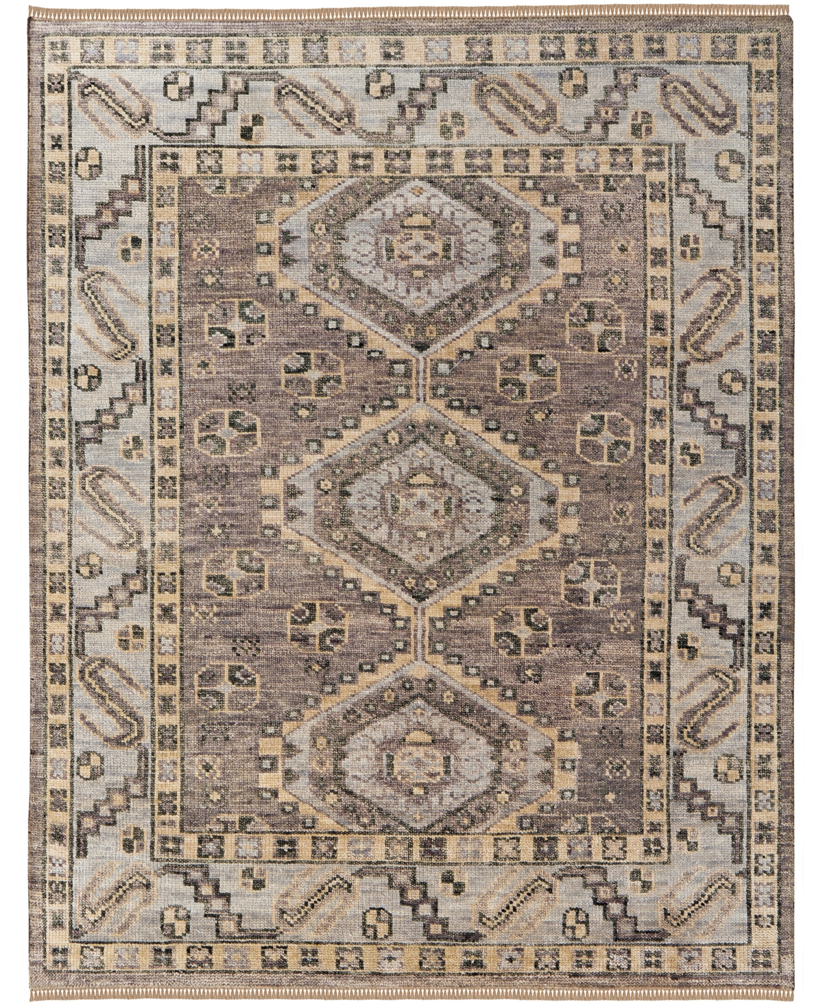 Click here for Feizy Fillmore 6943F 8x10 Area Rug - Brown  Gray prices