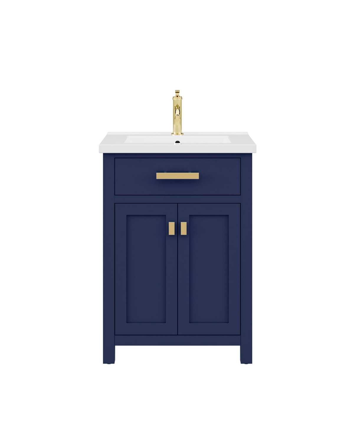 Click here for Myra 24 in. W Bath Vanity in Monarch Blue Finish w... prices