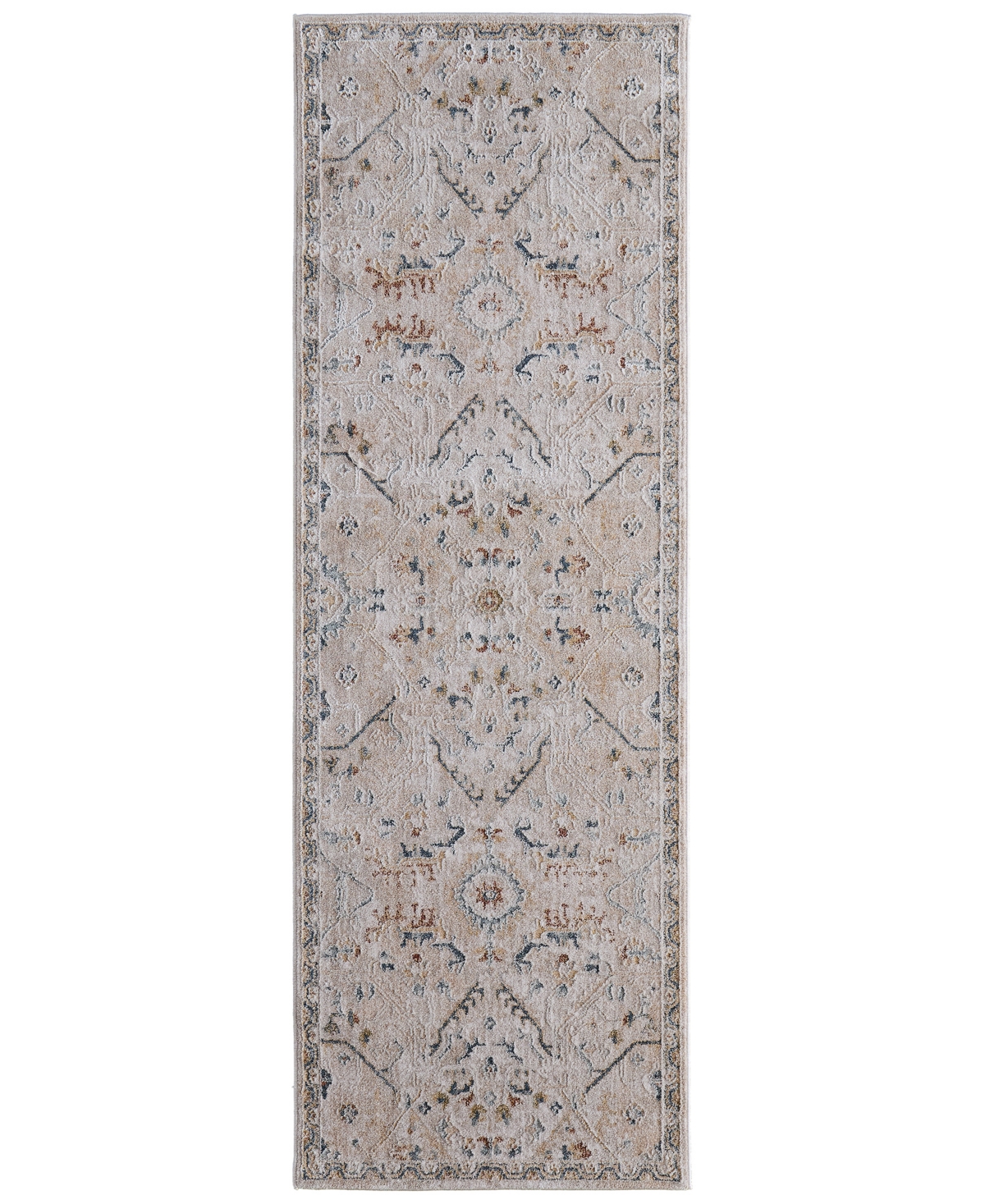Click here for Feizy Pasha 39M6F 26x73 Runner Area Rug - Taupe  B... prices
