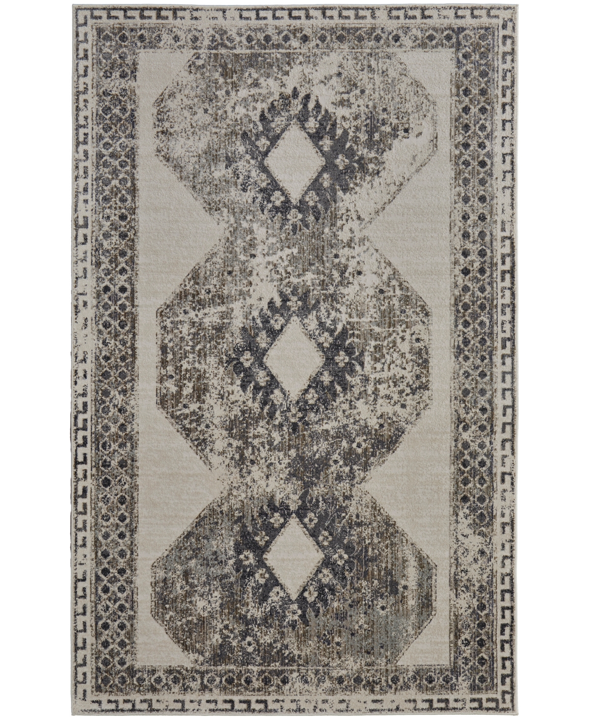 Click here for Feizy Kano 39LJF 22x3 Area Rug - Ivory  Gray prices