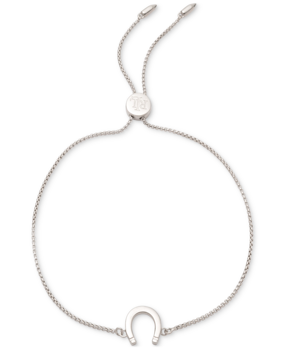 Click here for Lauren Ralph Lauren Sterling Silver Horseshoe Slid... prices