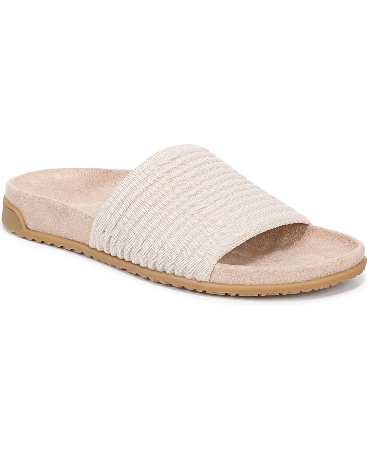 Click here for Vionic Womens Evie Knit Slide Sandals - Cream prices