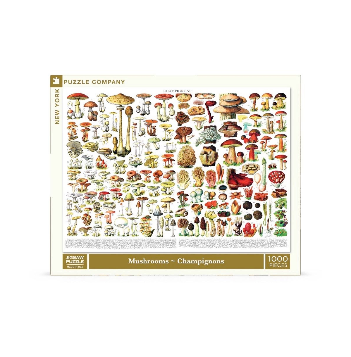 Click here for New York Puzzle Company Mushrooms Champignons 1000... prices