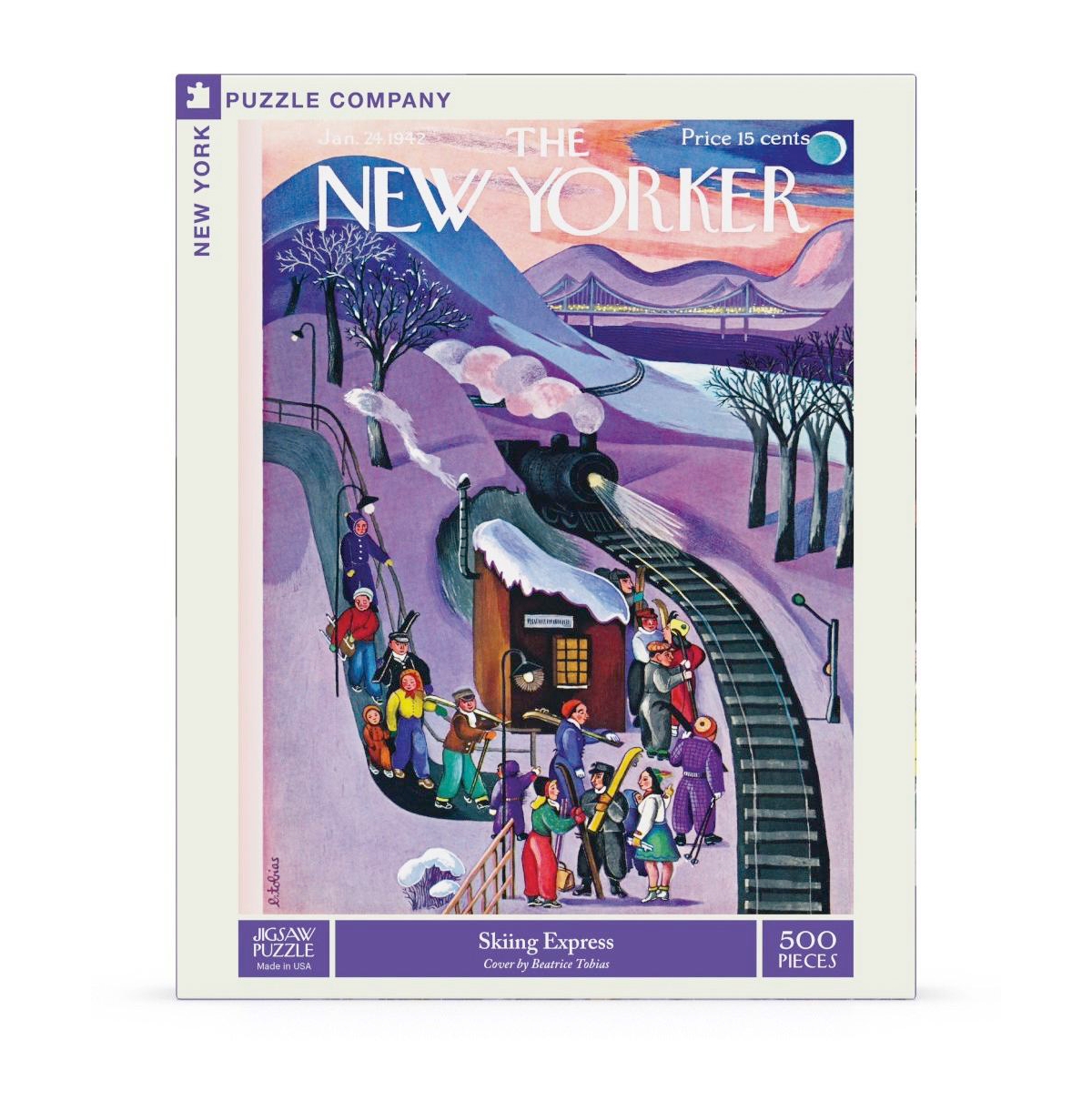 Click here for New York Puzzle Company Skiing Express 500 Piece P... prices