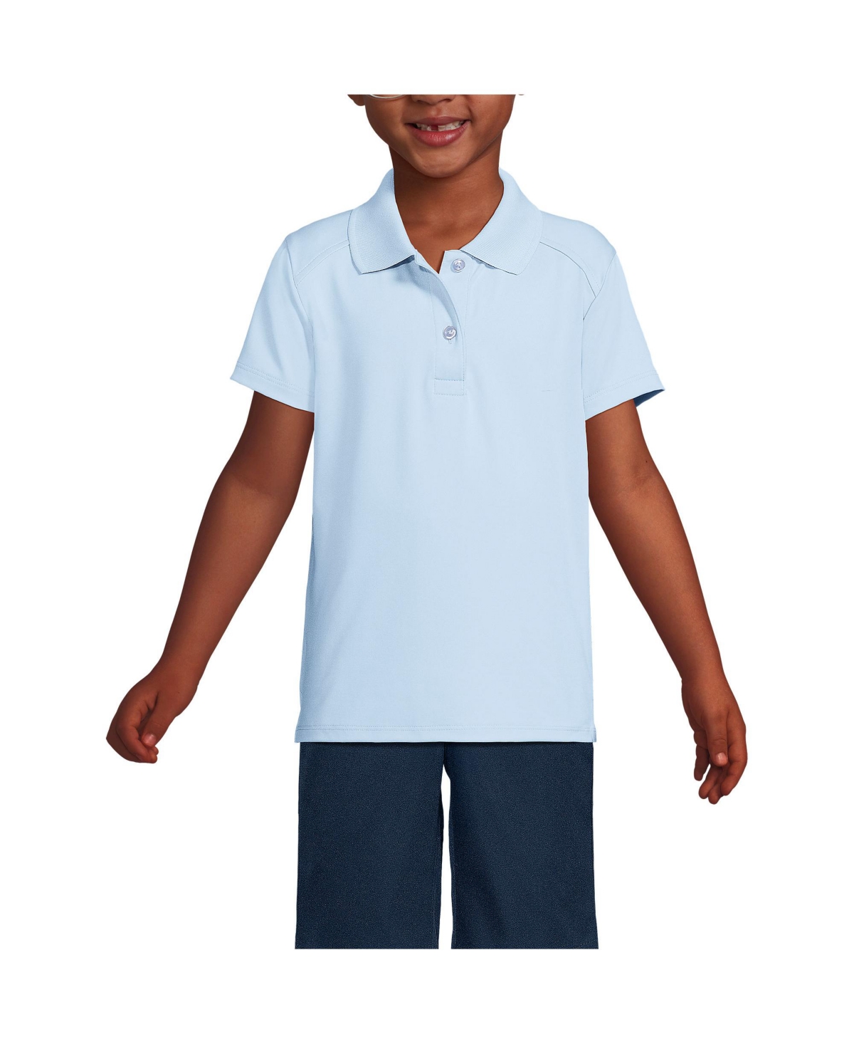 Click here for Lands End Girls Short Sleeve Feminine Fit Rapid Dr... prices