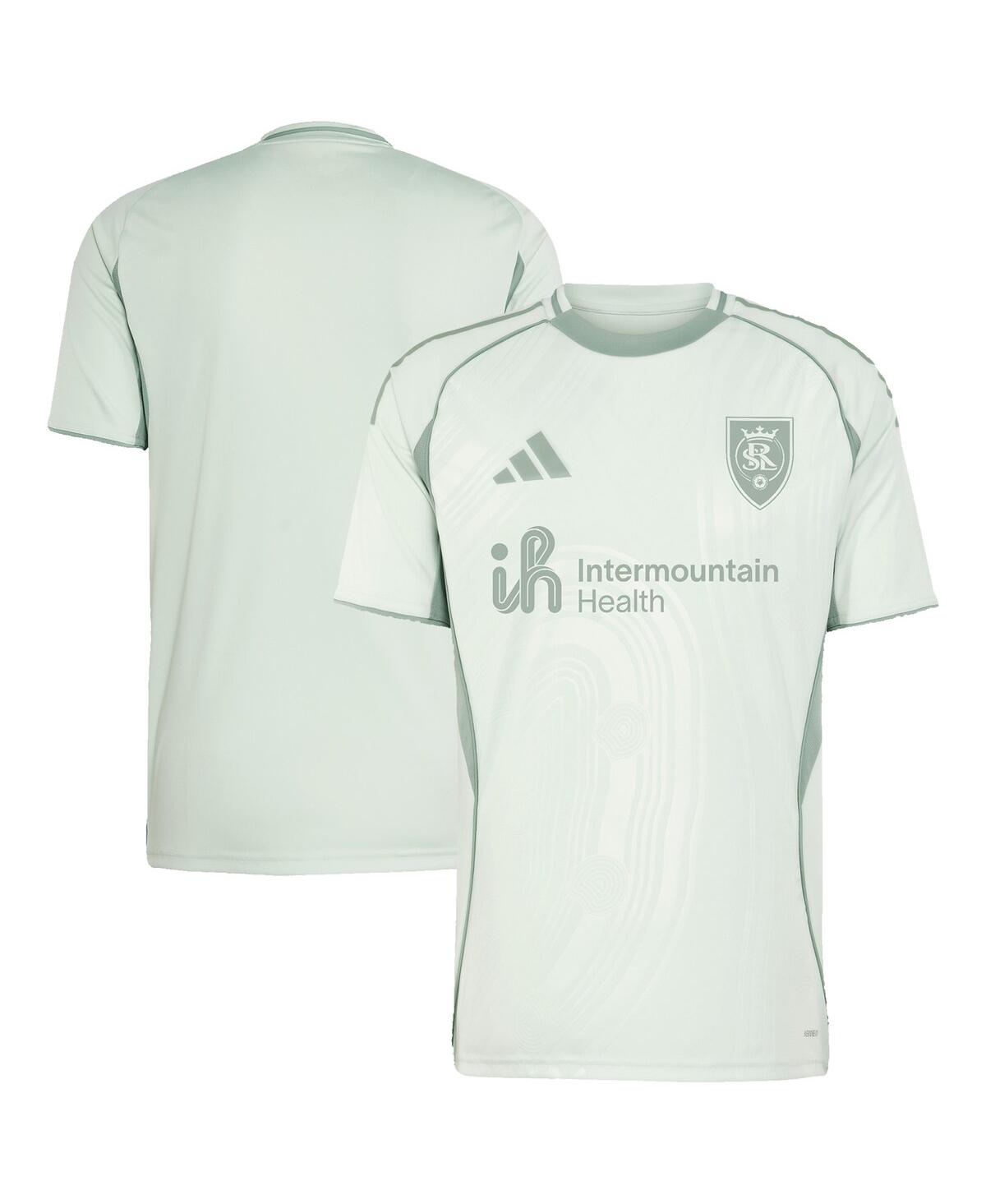 Click here for Adidas Mens Light Green Real Salt Lake 2025 One Pl... prices